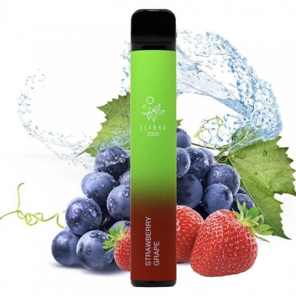 lf Bar 2000 Strawberry Grape (Клубника Виноград) | Одноразка