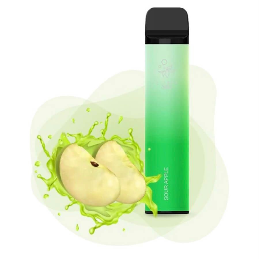 Elf Bar 3600 Sour Apple (Кислое яблоко) ⭐ Одноразовая электронная сигарета