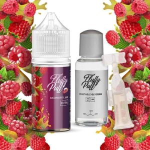 Fluffy Puff Blue Raspberry Lemonade 30мл - Набор Fluffy Puff Малиновый Лимонад (Цена 279 грн.)